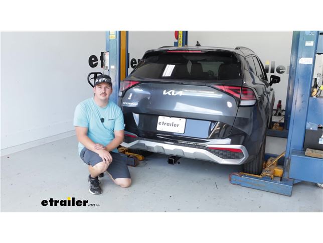Curt T Connector Vehicle Wiring Harness Installation 2023 Kia Sportage