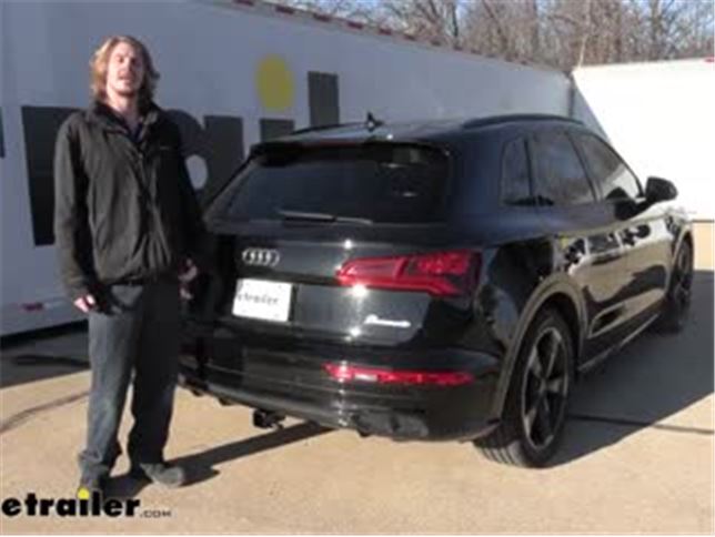 DIY Install Draw Tite Max Frame Trailer Hitch Receiver on your 2020 Audi SQ5