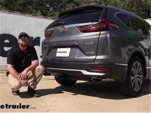 How to Install EcoHitch Hidden Trailer Hitch Receiver on your 2021 Honda CR V