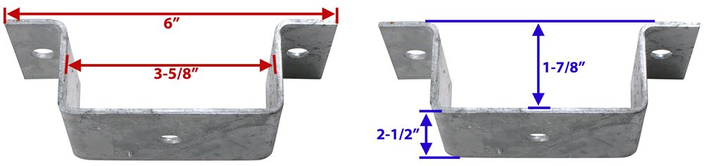 CE Smith Stake Pocket For Flatbed Truck Or Trailer Galvanized Steel CE Smith Stake Pocket For Flatbed Truck Or Trailer Galvanized Steel